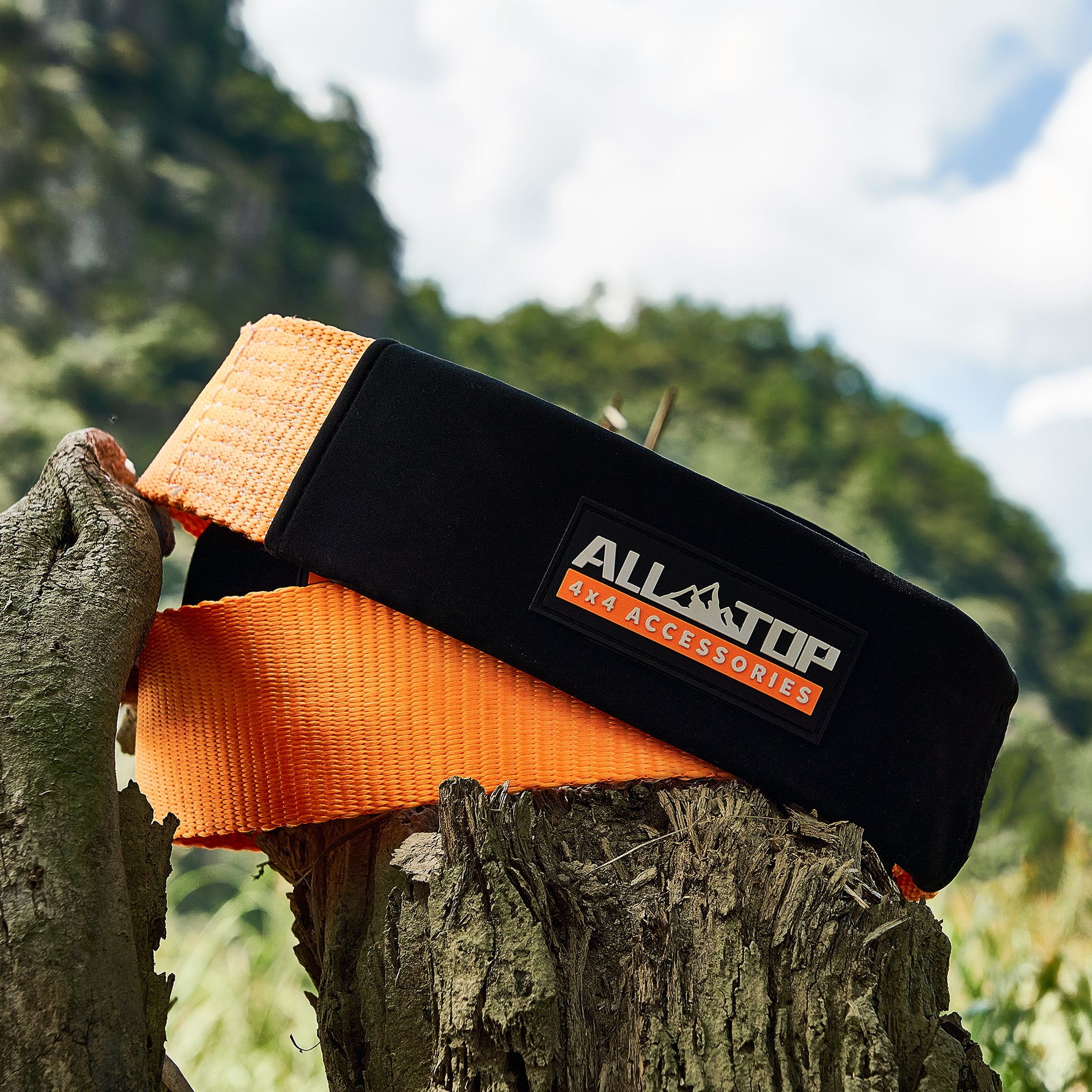 Tree Saver, Winch Extension Strap - 3in x 8ft - 32,000 Lbs | ALL-TOP